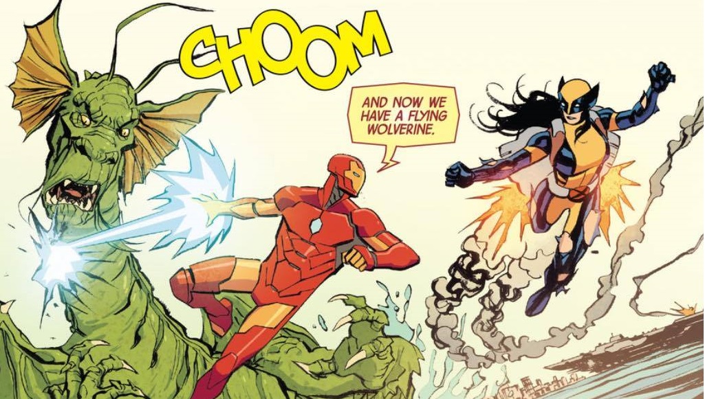 All New Wolverine #9 5 - Multiverse Of Color
