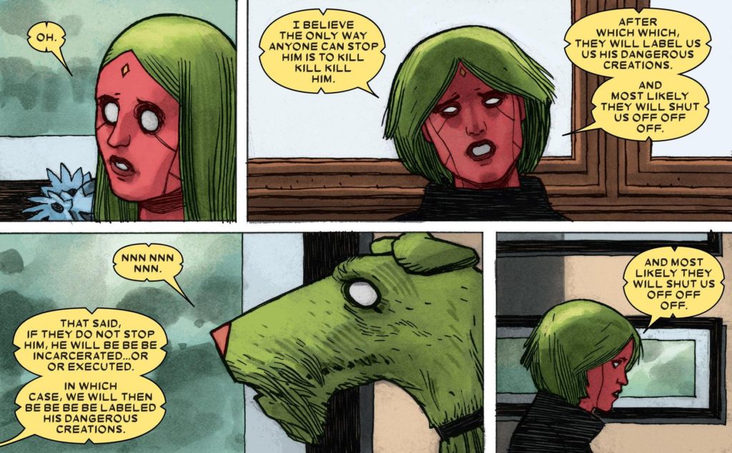 REVIEW: The Vision #11 - "Crossing The Line" - Multiverse Of Color
