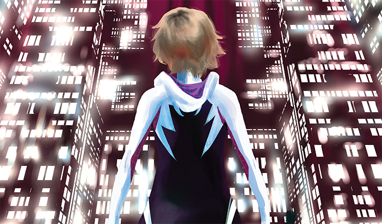 spider-gwen-12-b - Multiverse Of Color