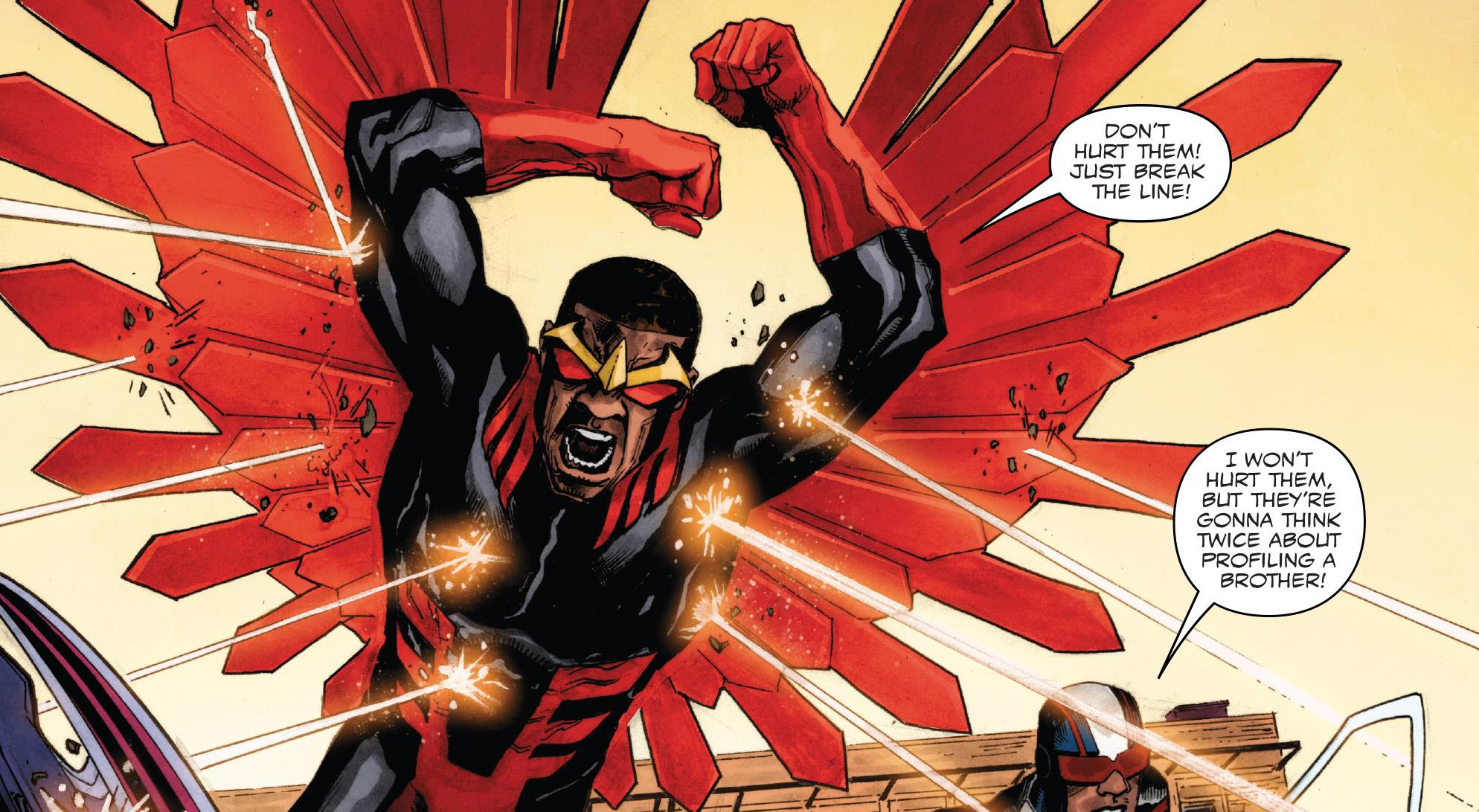 Falcon #3 Review Bulletproof Falcon - Multiverse Of Color