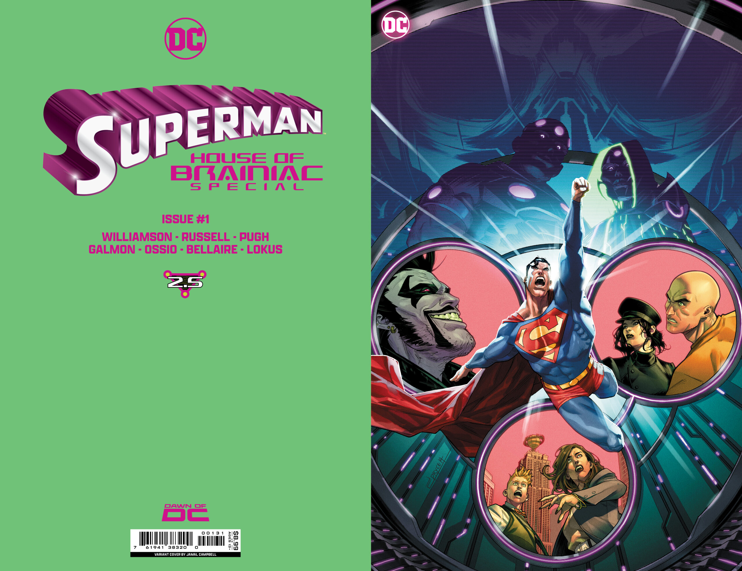 Brainiac Applies Pressure in Superman: House of Brainiac Special