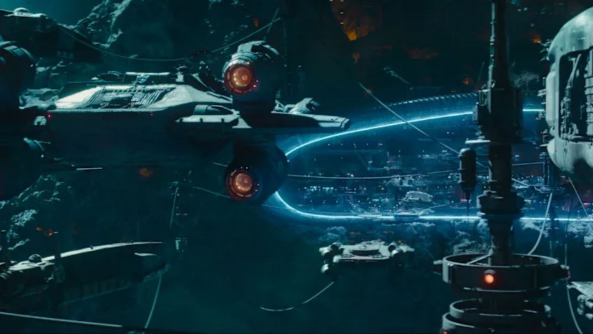 Ship escaping Skeleton Crew (1) - Multiverse Of Color