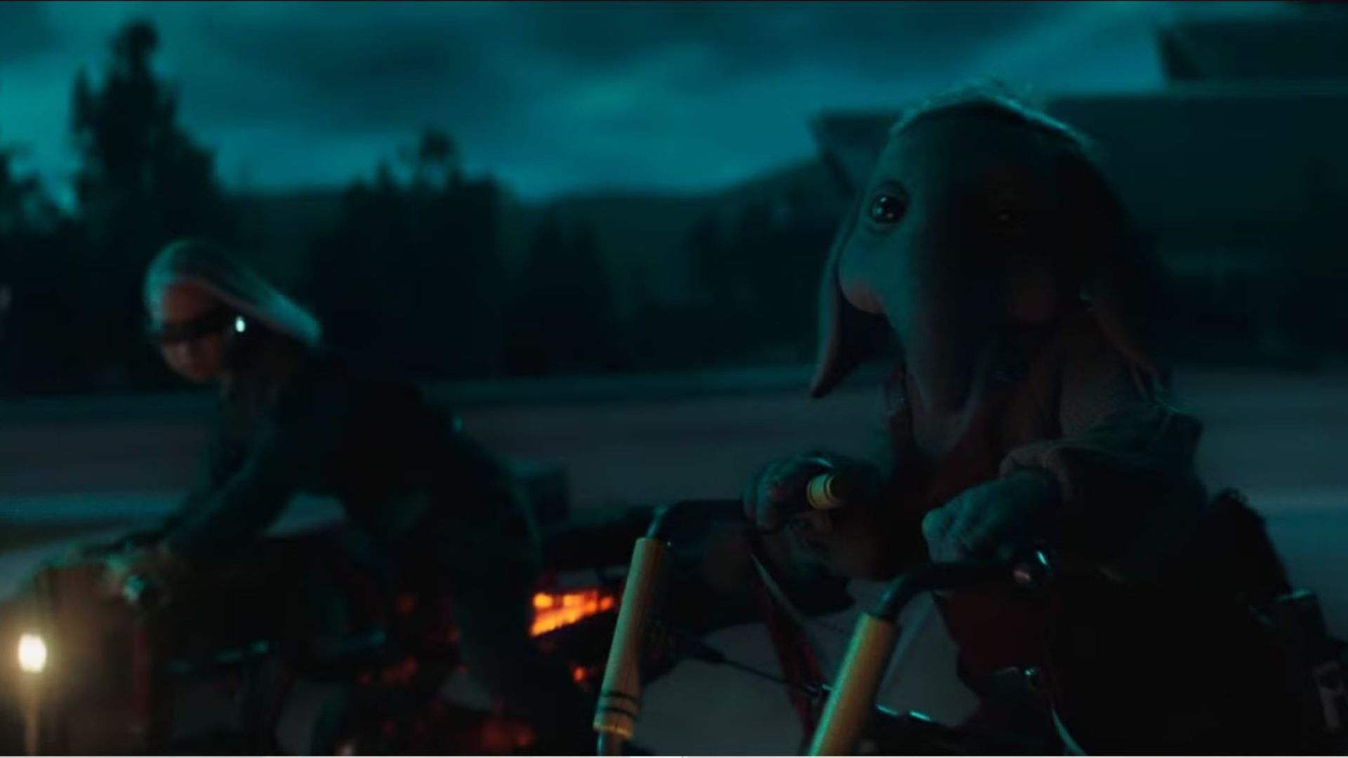 KB and Neel on Speeder bikes - Multiverse Of Color