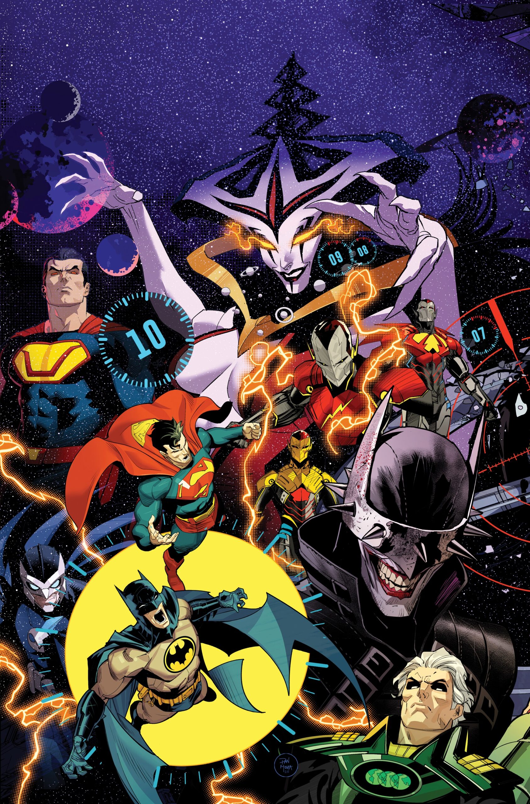 BATMAN SUPERMAN WORLDS FINEST 39 Cvr_Main_Dan Mora - Multiverse Of Color