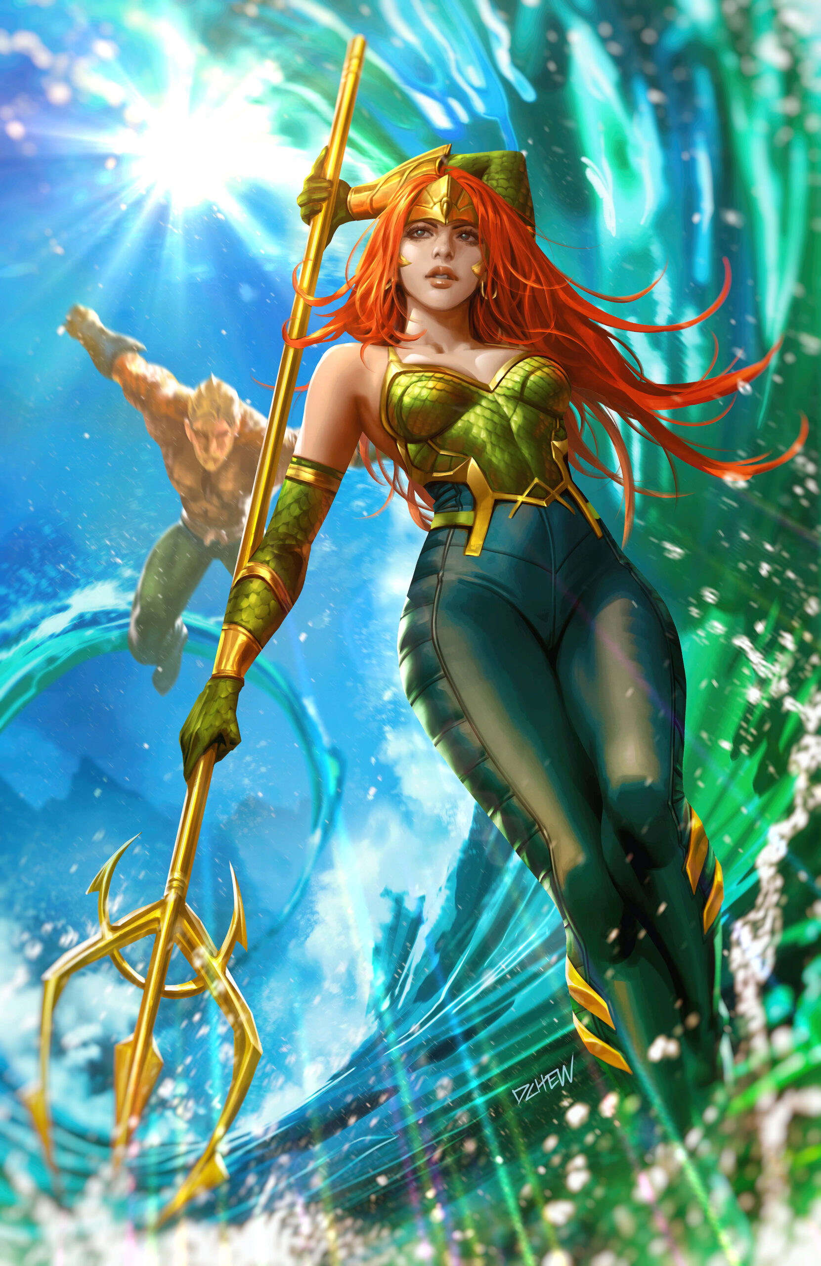 AQUAMAN-10-OTO-MERA - Multiverse Of Color