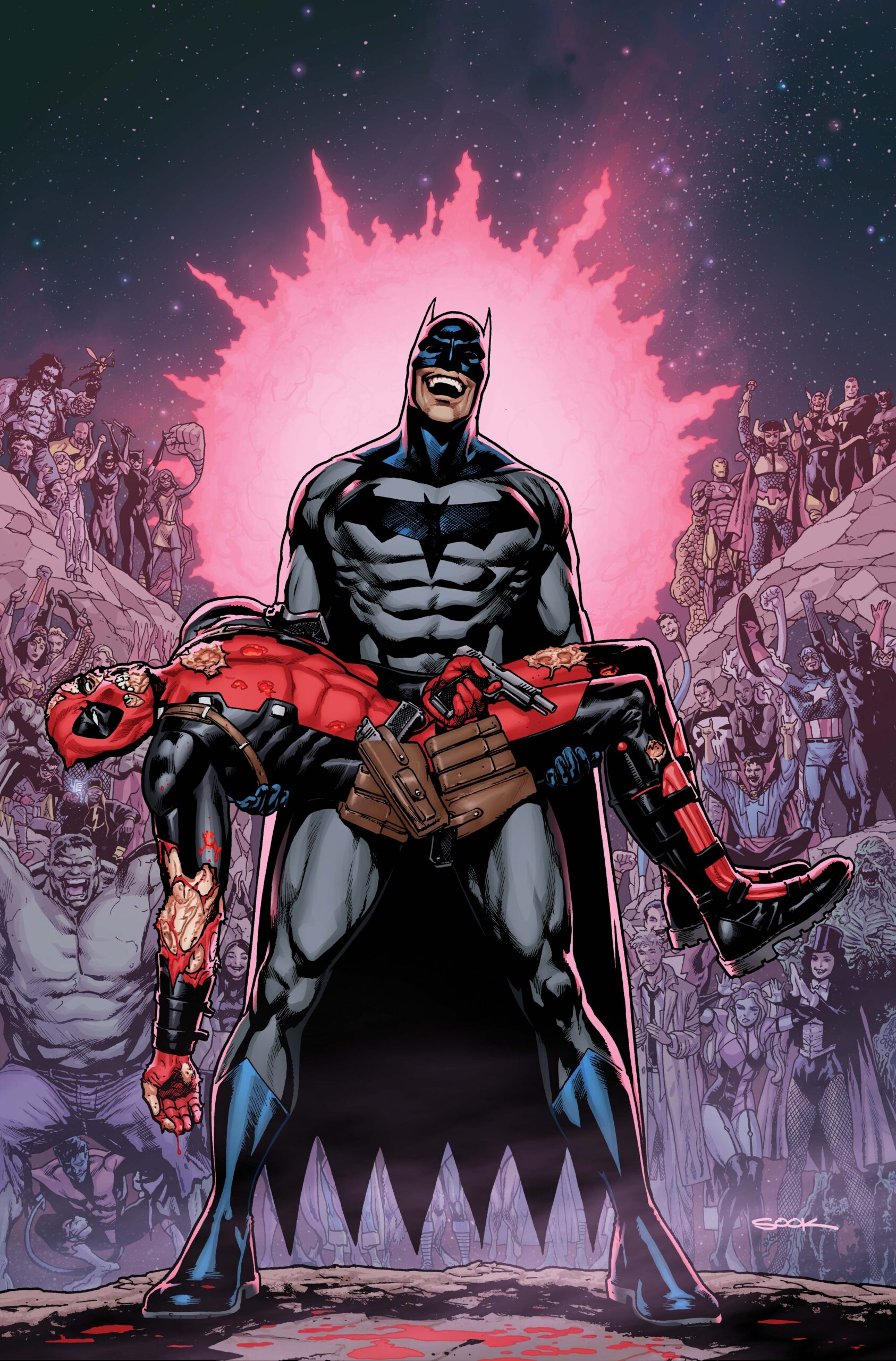 Batman Deadpool 1 Sook - Multiverse Of Color