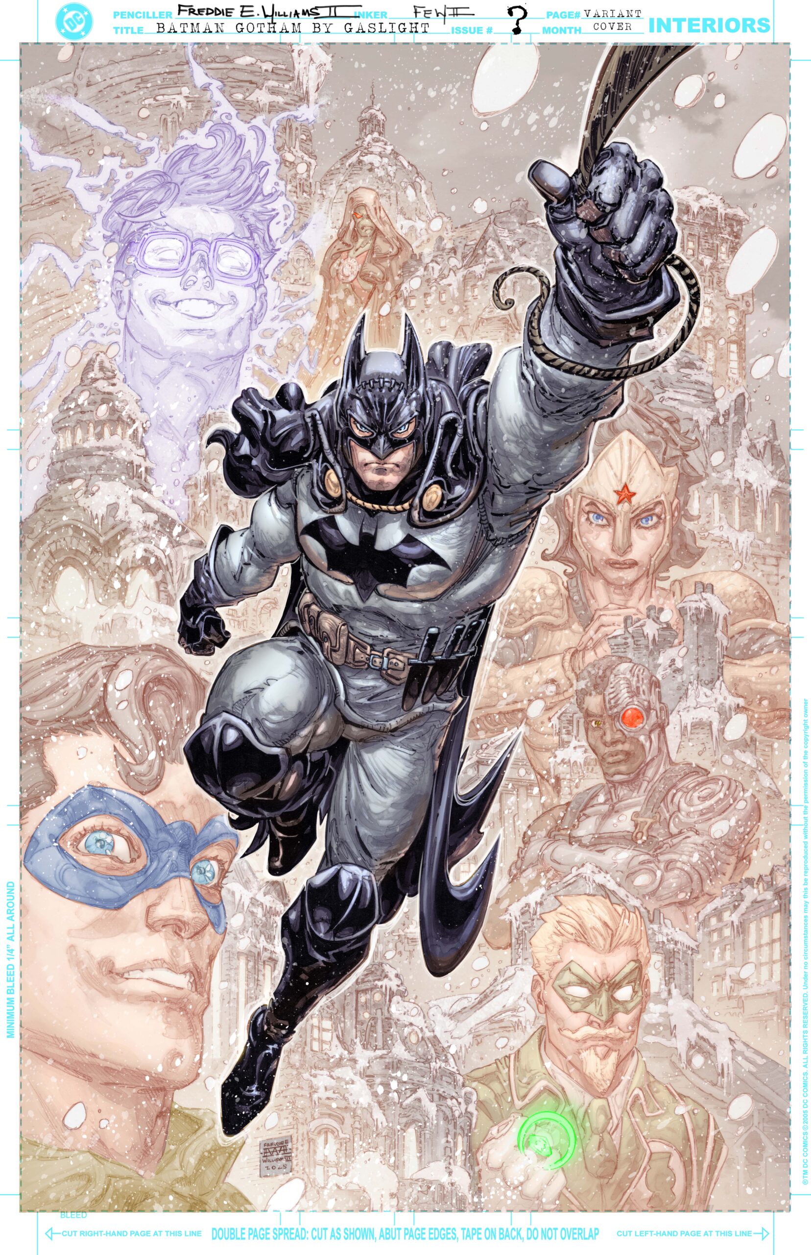 Batman Gotham by Gaslight 5 OTO Freddie Williams - Multiverse Of Color