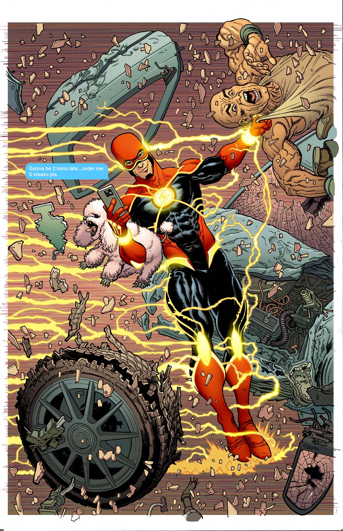 The Flash 27 OTO Skroce NOT FINAL - Multiverse Of Color