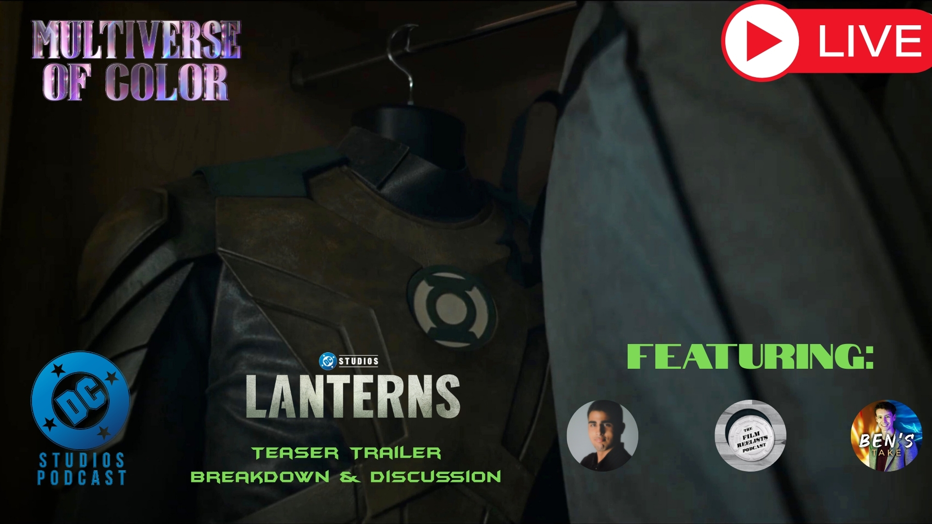 DC Studios Podcast: First Lanterns Trailer Breakdown & Discussion
